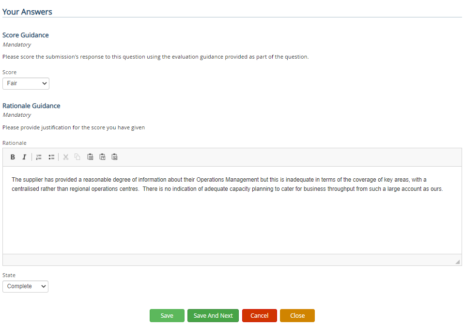 AWARD® Evaluation | Commerce Decisions